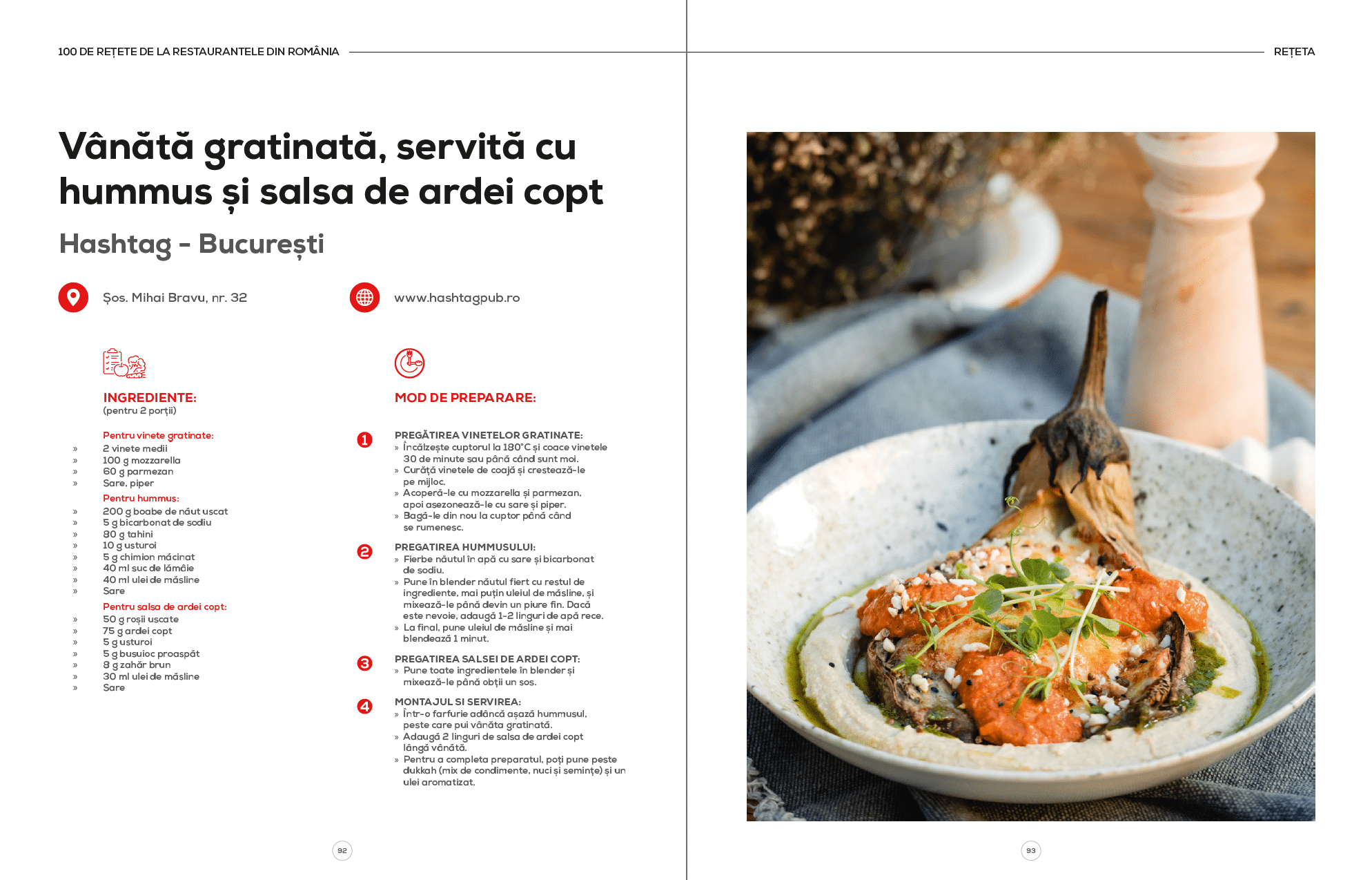 100 de Rețete de la Restaurantele din România - Restograf